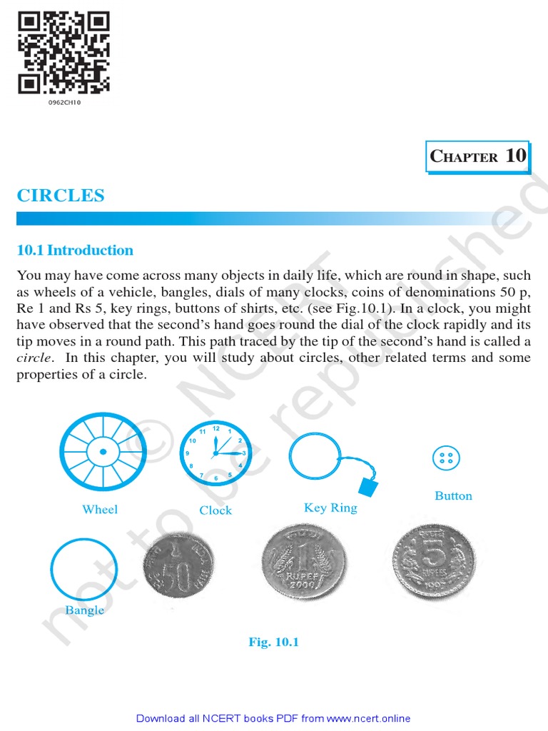 Circles Classsss | PDF | Circle | Perpendicular