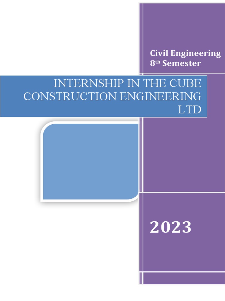 Internship Report - 3 | PDF | Concrete | Foundation (Engineering)