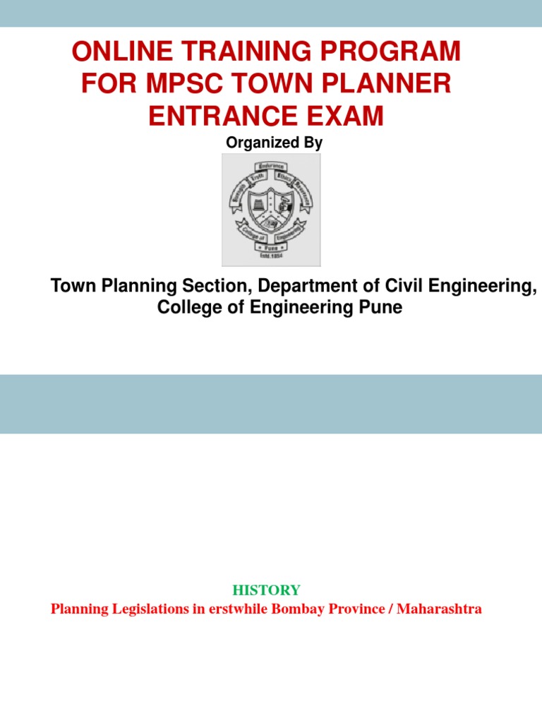MPSC Coep Online Training MRTP Act - TP Entr Exam PDF | PDF | Mumbai