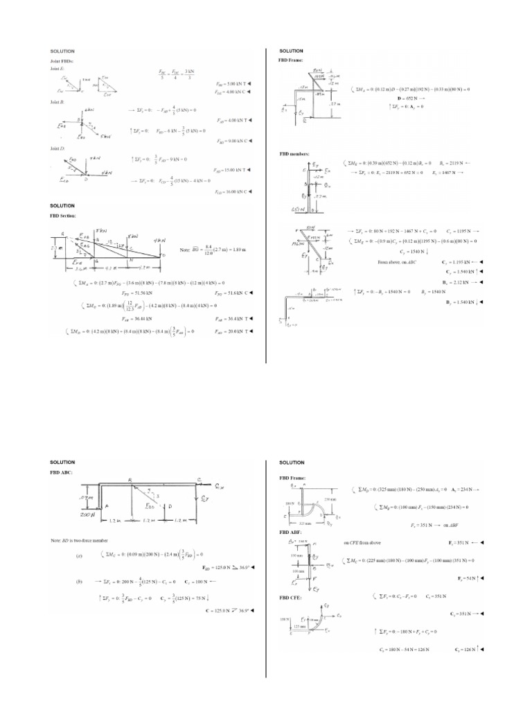 Tutorial 2 - Solution PDF | PDF Tutorial 2 - Solution PDF | PDF