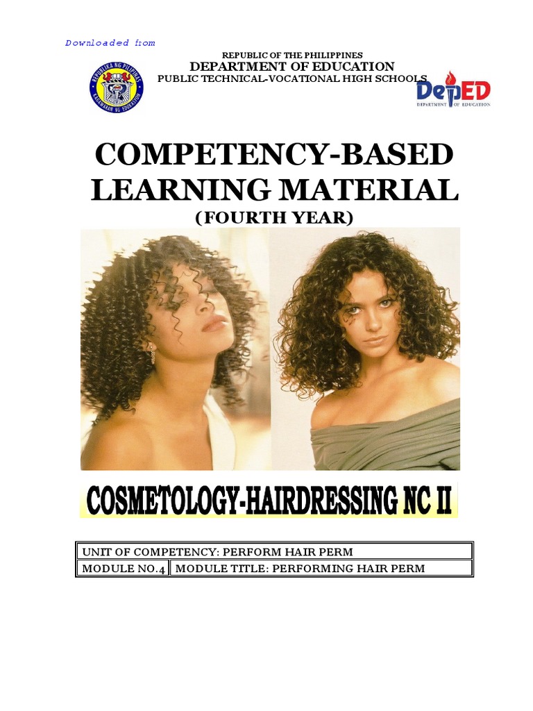 Techniques for Performing Hair Perms | PDF | Hair | Hairstyle