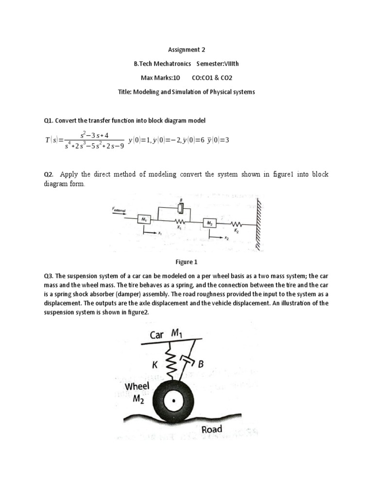 Mechatronics Modeling & Simulation Guide | PDF | Electric Motor ...