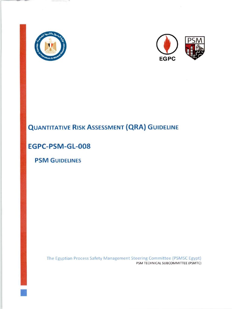 Quantitative Risk Assessment Qra 1 | PDF