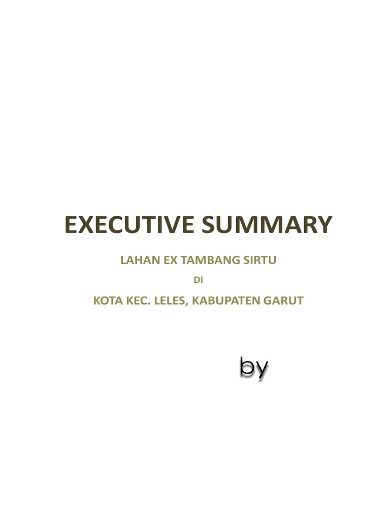 Exsum Lahan Ex Tambang Sirtu Rev - 0 - 080123 | PDF | Teknologi & Rekayasa