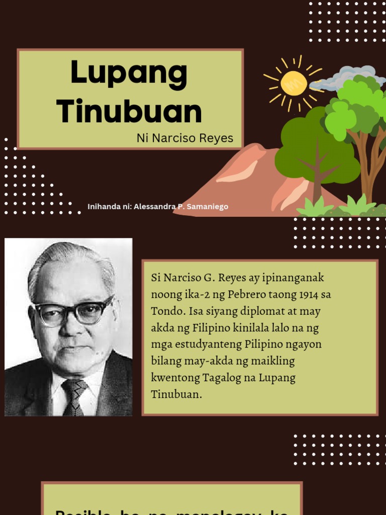 Lupang Tinubuan at Uhaw Ang Tigang Na Lupa PDF | PDF