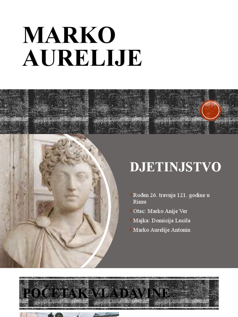 Marko Aurelije & Komod - Prezentacija | PDF