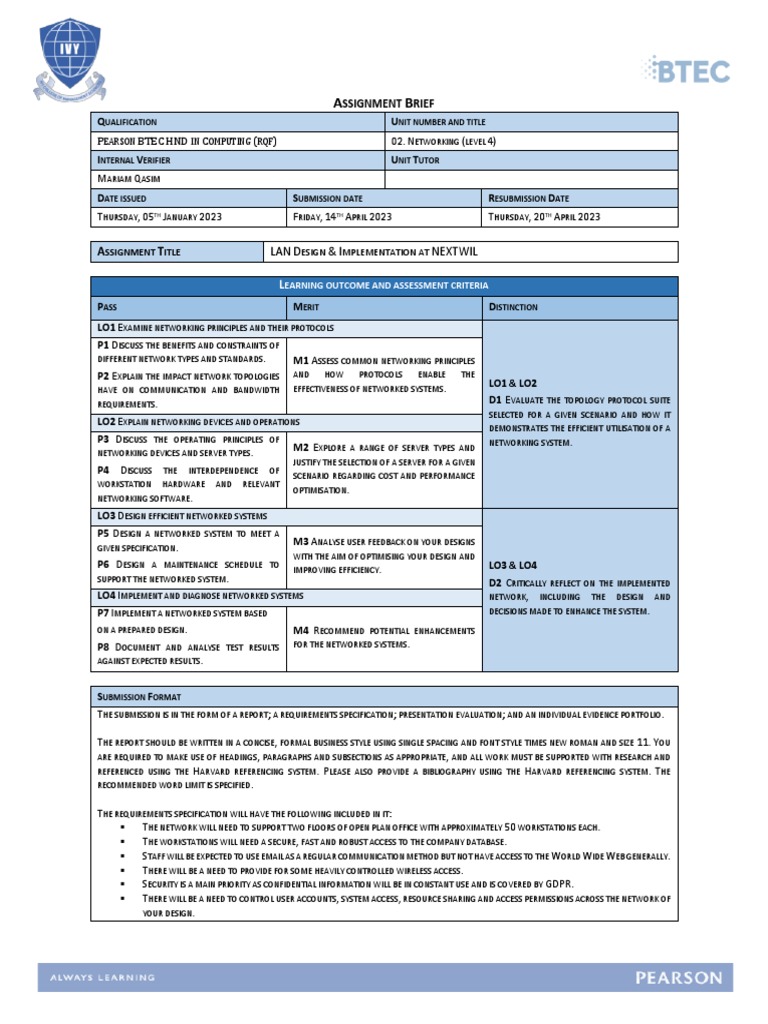 Networking Brief | PDF | Computer Network | Cloud Computing