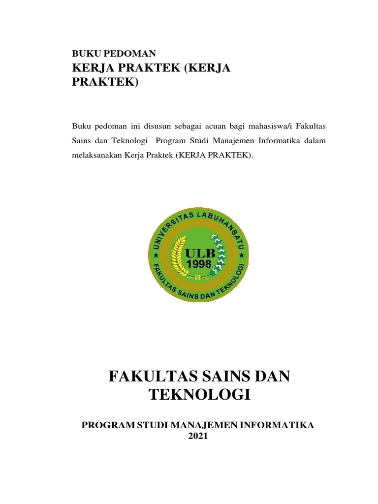 Buku-Pedoman-Pkl-Mi 2020-1 | PDF