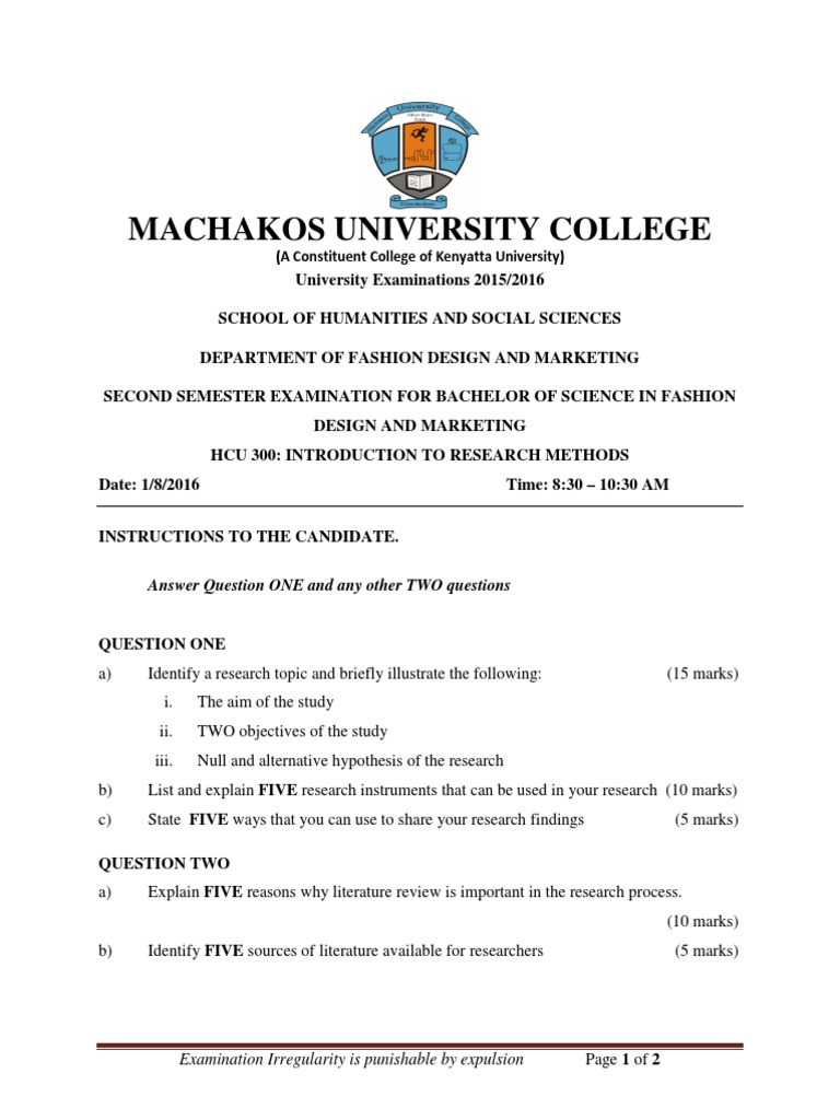 Research Methods Exam II | PDF | Methodology | Scientific Method