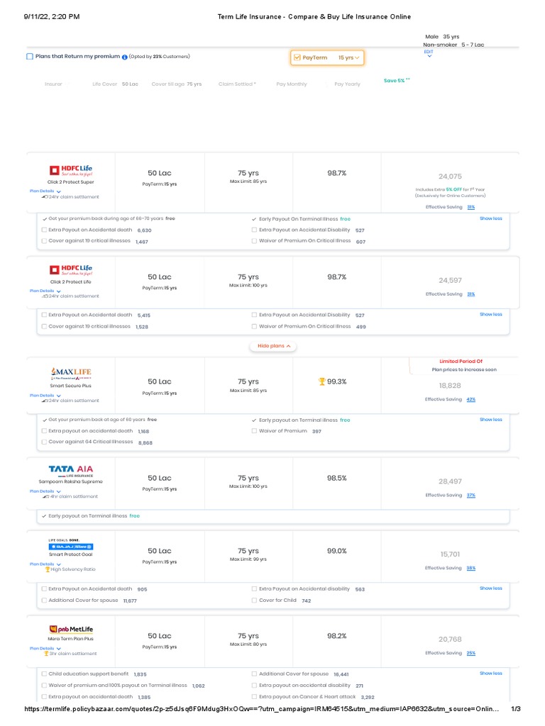 Term Life Insurance - Compare & Buy Life Insurance Online | PDF ... Term Life Insurance - Compare & Buy Life Insurance Online | PDF ...