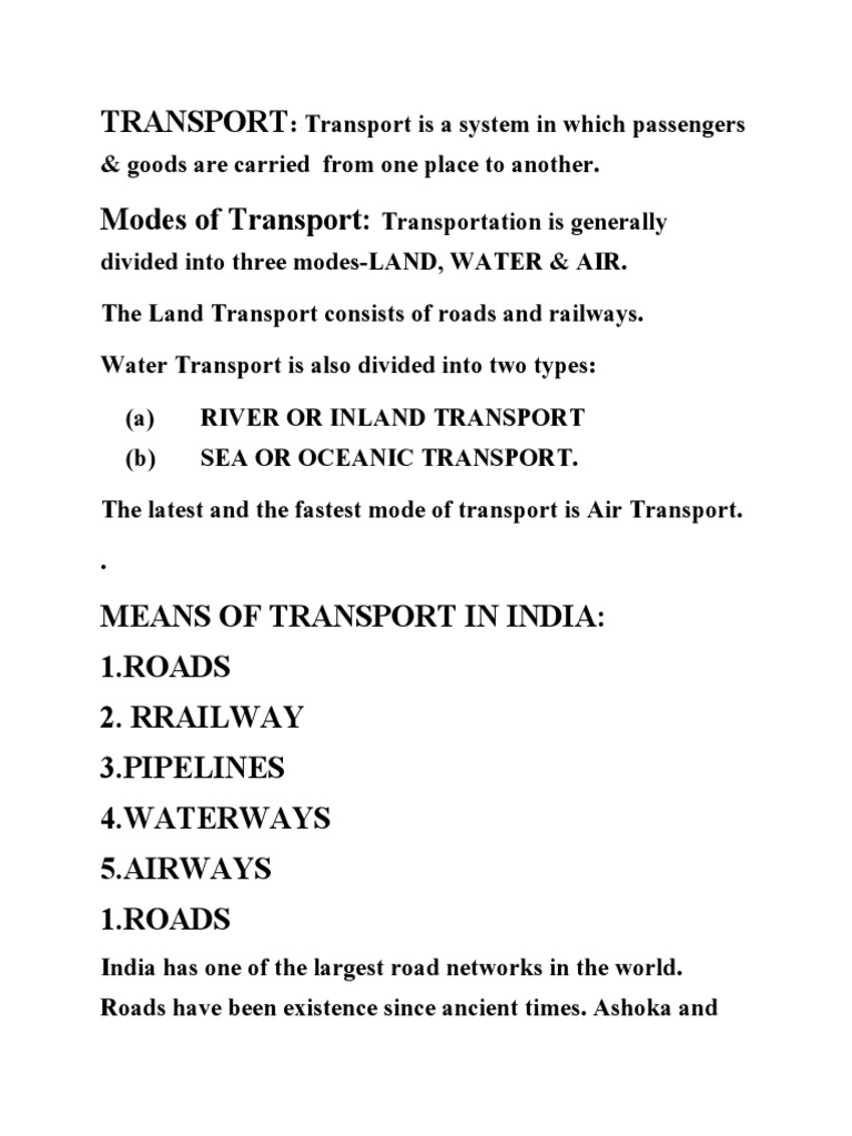Geography | PDF | Rail Transport | Transport