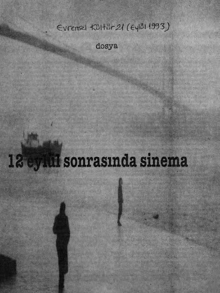 12 Eylul Sonrasinda Sinema Evrensel Kultur 1993 Pdf Pdf
