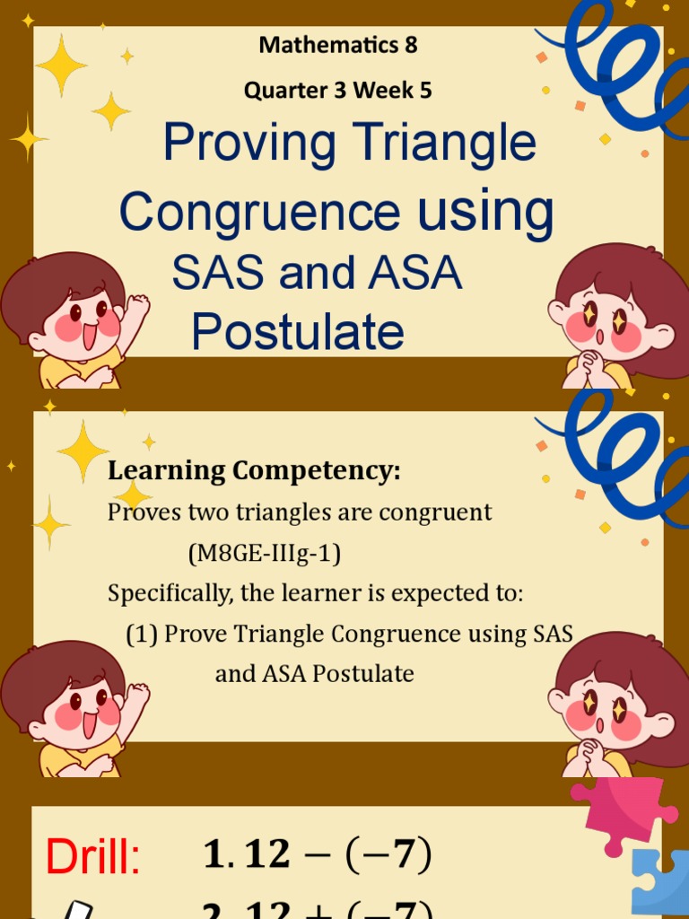 Math 8-Quarter 3-Week 5 DAY 1 | PDF | Mathematical Proof | Logic
