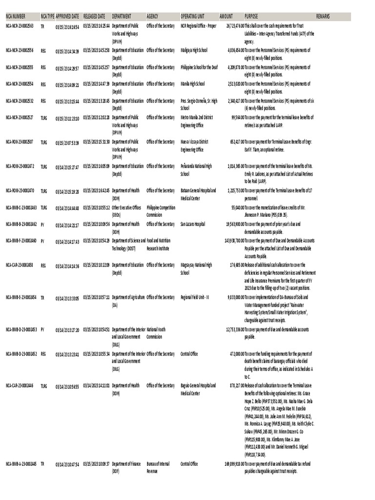 Updated Nca PDF | PDF | Governance | Service Industries