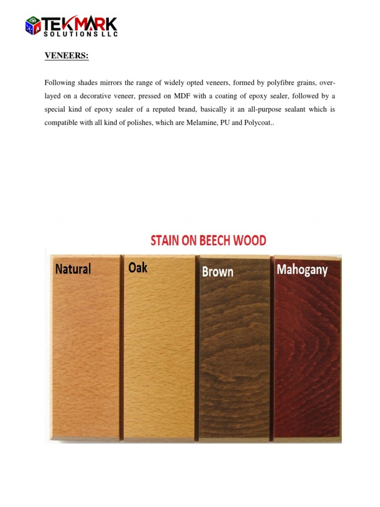Veneer Shades | PDF