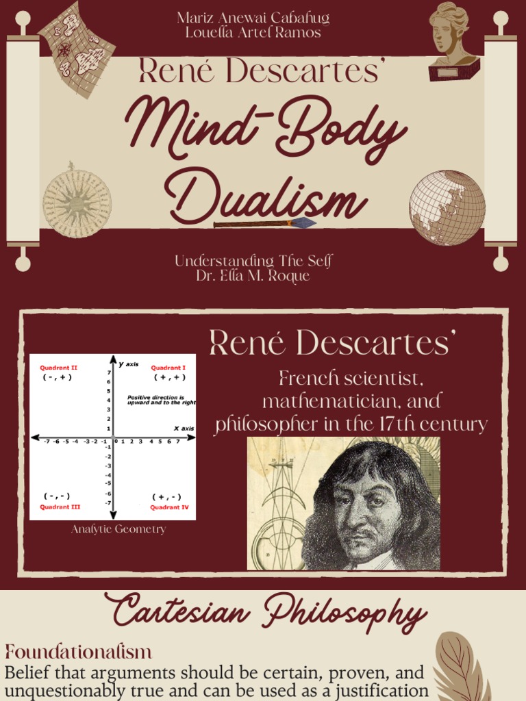 Descartes' Mind-Body Dualism Explained | PDF | René Descartes | Mind