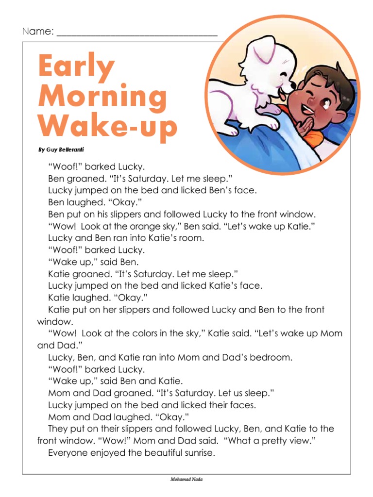 2nd-early-morning-wake-up | PDF | Planets Of The Solar System