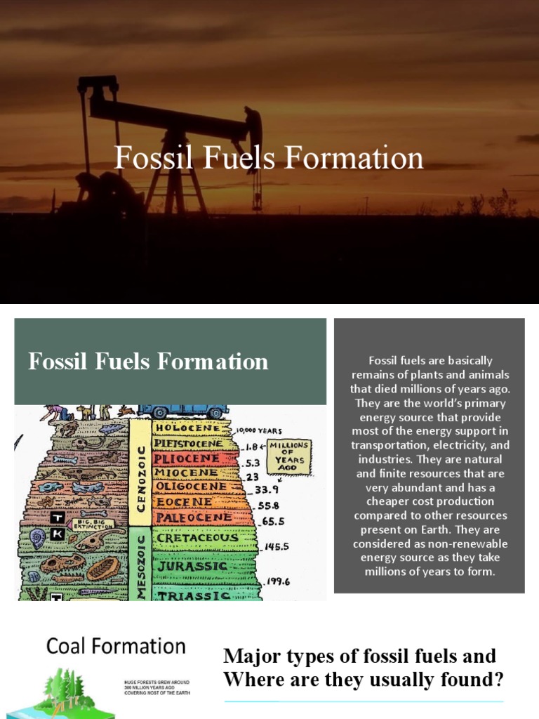 Understanding Fossil Fuels Formation | PDF | Petroleum | Coal