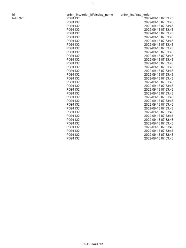 Purchase Order Pdf 