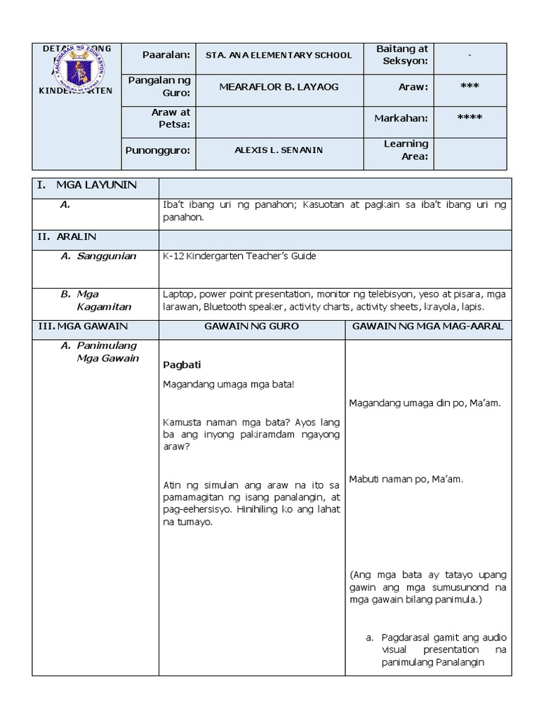 DLP Week 19 Uri NG Panahon | PDF