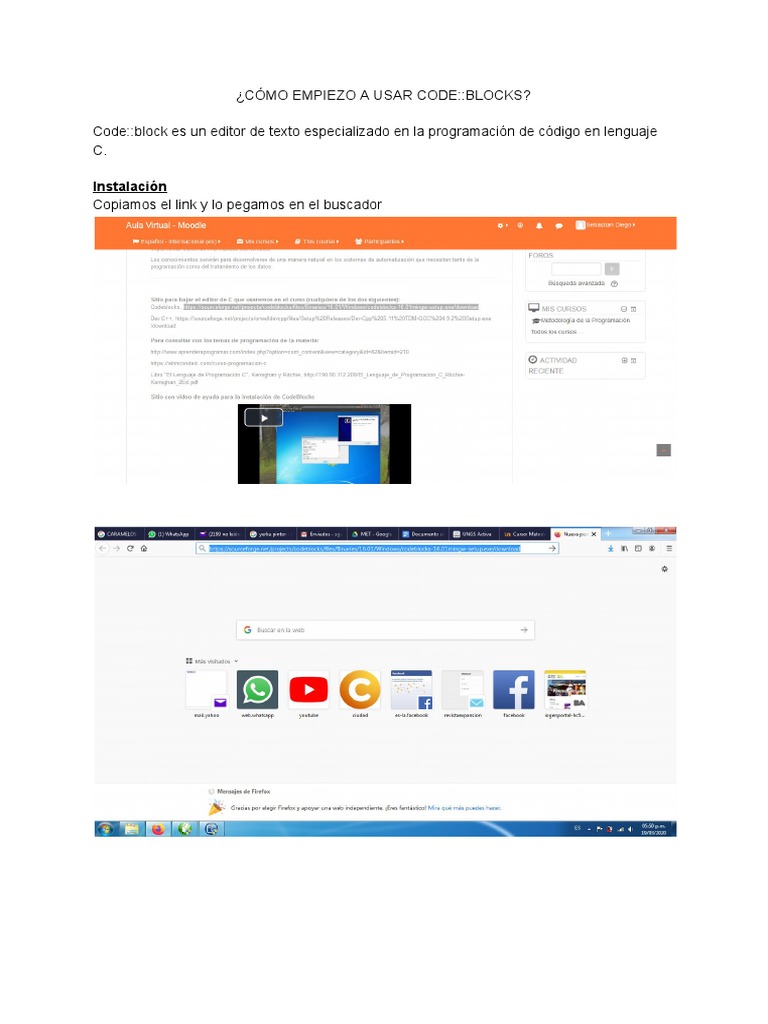 Cómo Empiezo A Usar Code - Blocks | PDF | Programa de computadora ... Cómo Empiezo A Usar Code - Blocks | PDF | Programa de computadora ...