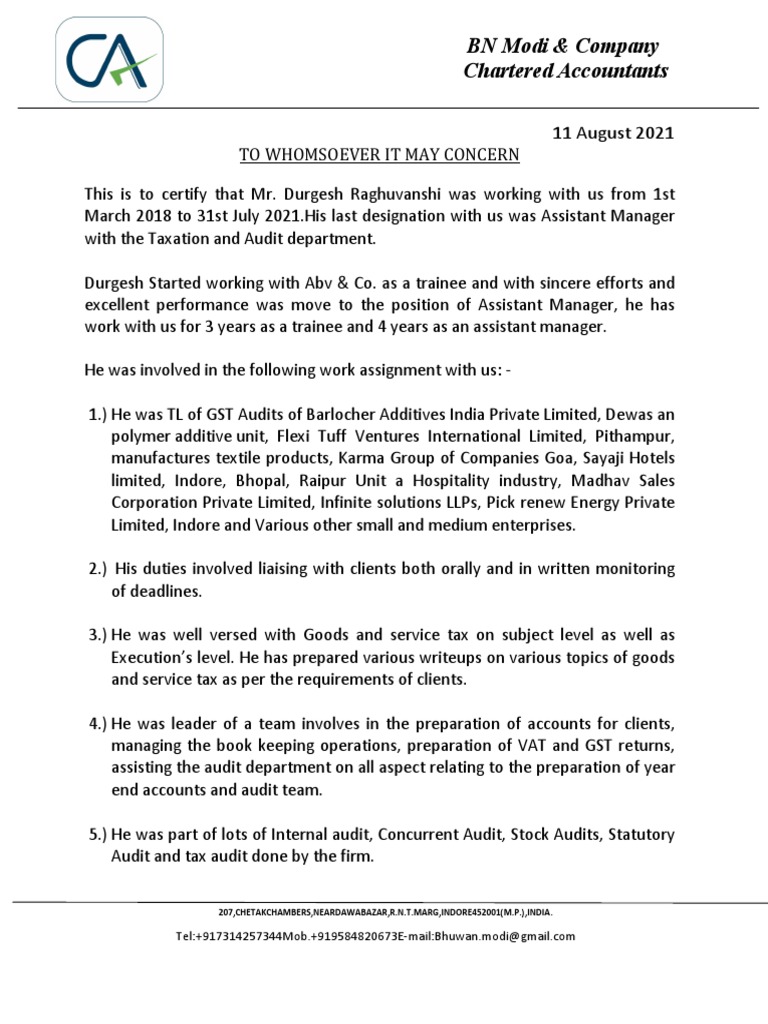 Certificate PDF | PDF | Taxes | Audit