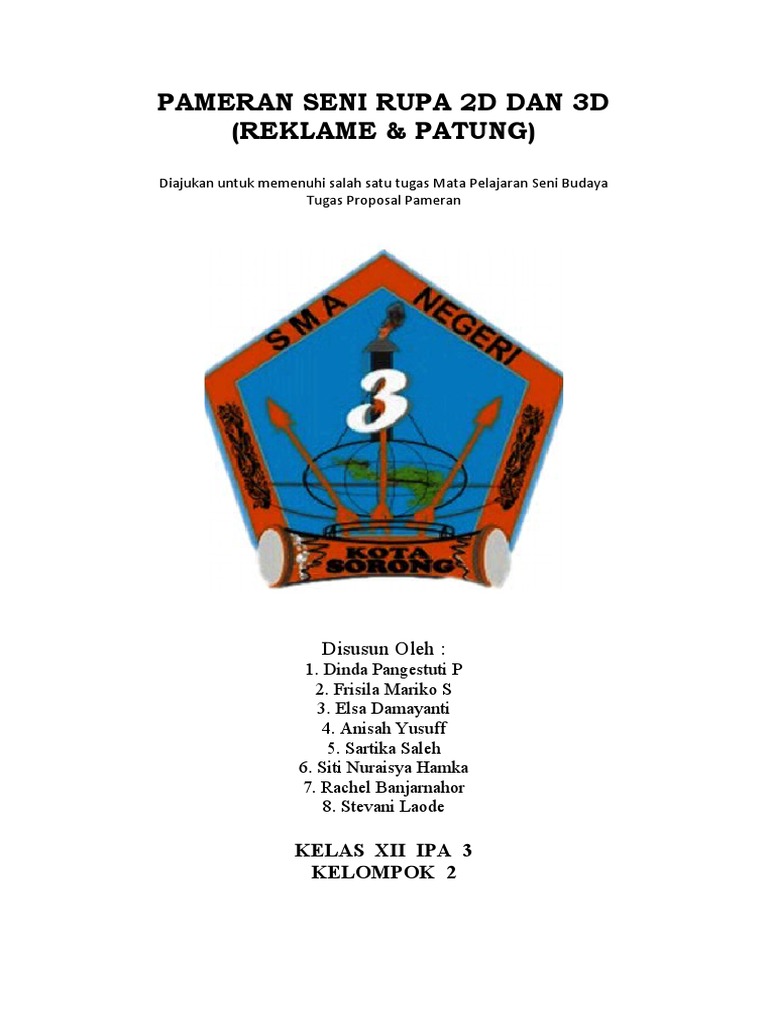 Pameran Seni Rupa 2D Dan 3D | PDF