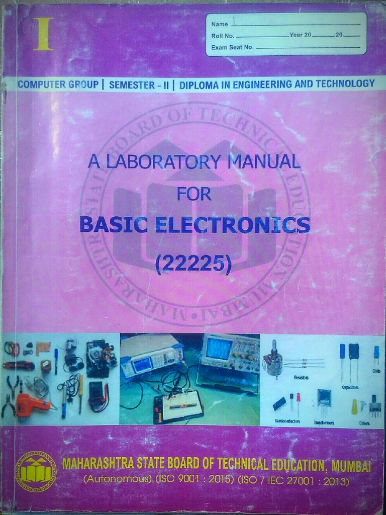 BASIC ELECTRONICS Lab Manual With Answers PDF | PDF