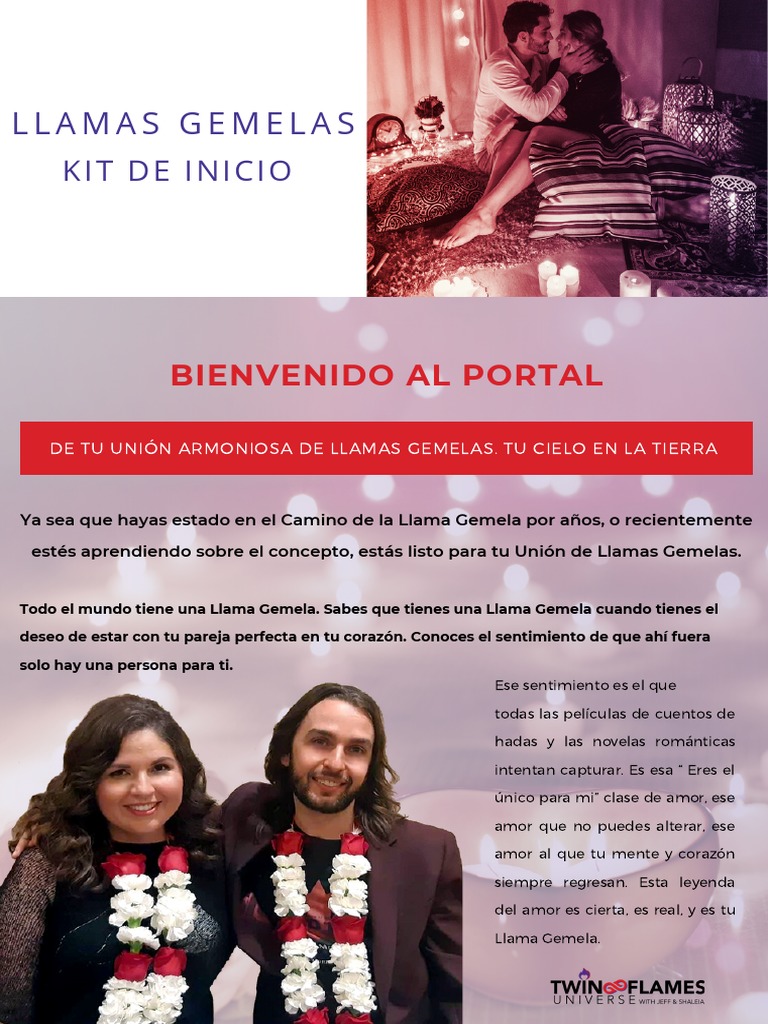 Llamas Gemelas Kit de Inicio | PDF | Amor