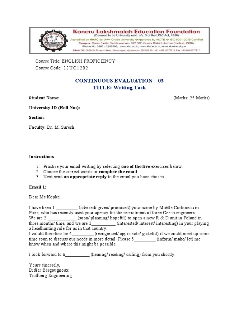 Continuous Evaluation 3-Ep | PDF