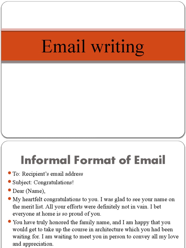 Email Writing | PDF | Human Communication | Communication