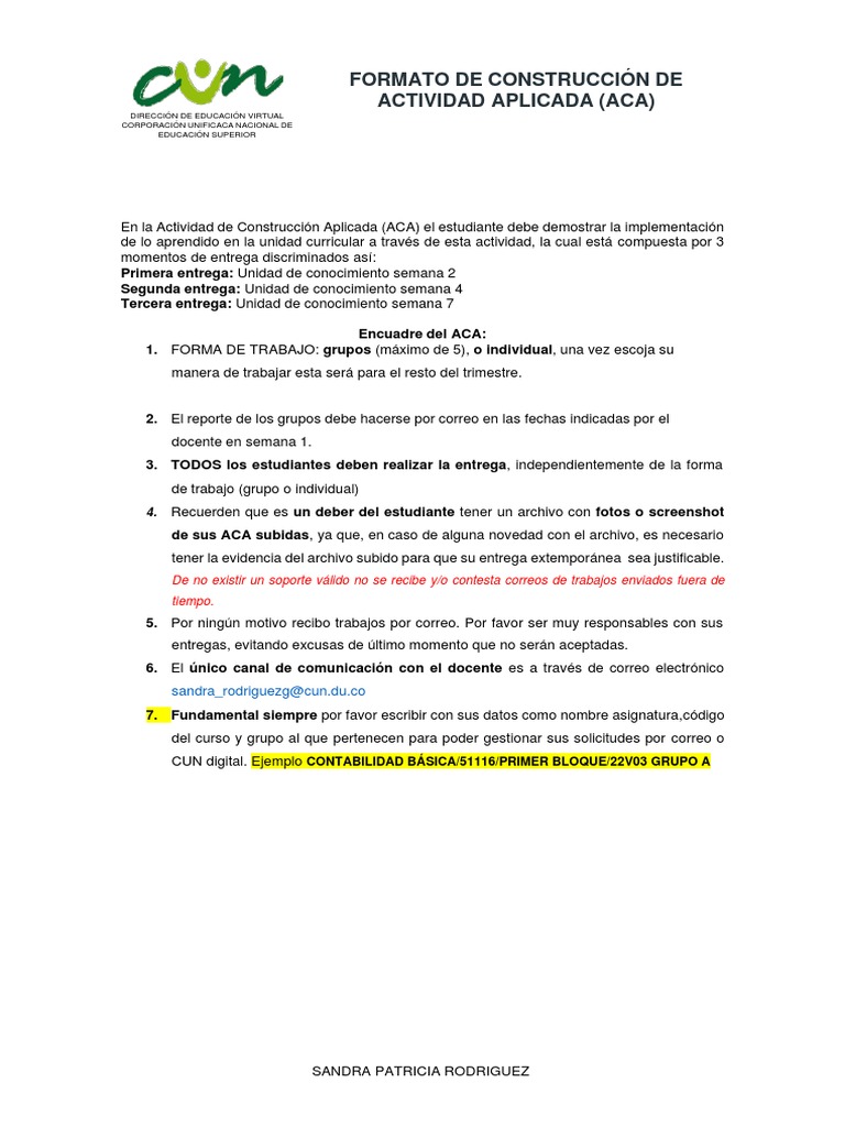 ACA ELECTIVA COMPLEMENTARIA3 - 3 Entregable PDF | PDF