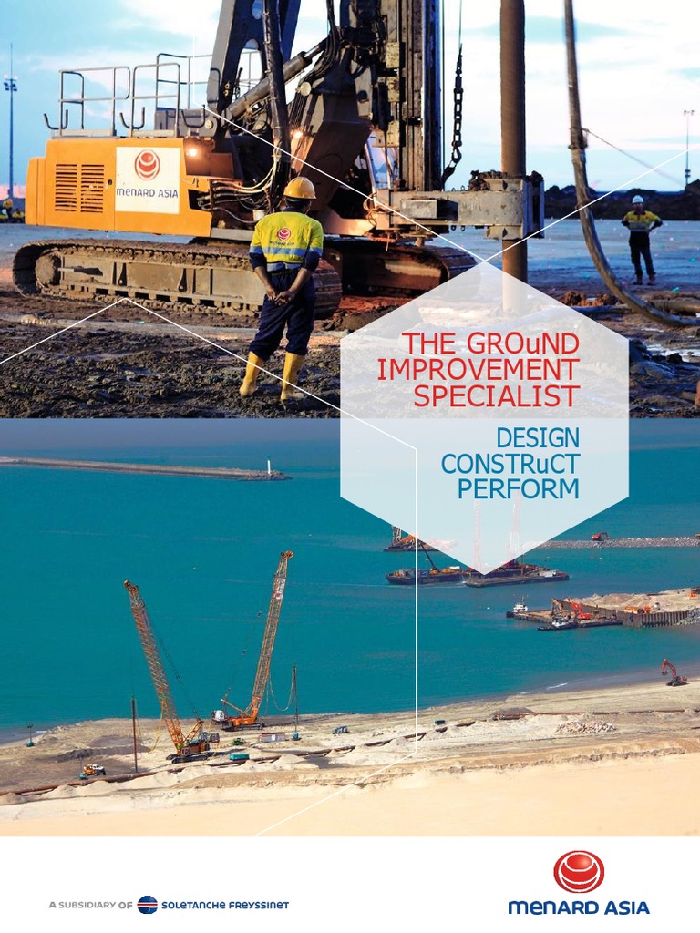 Ground Improvement Brochure | PDF | Soil | Geotechnical Engineering