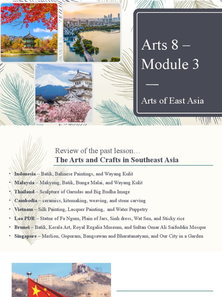 Arts 8 - Module 3 | PDF | Japanese Art | Japan