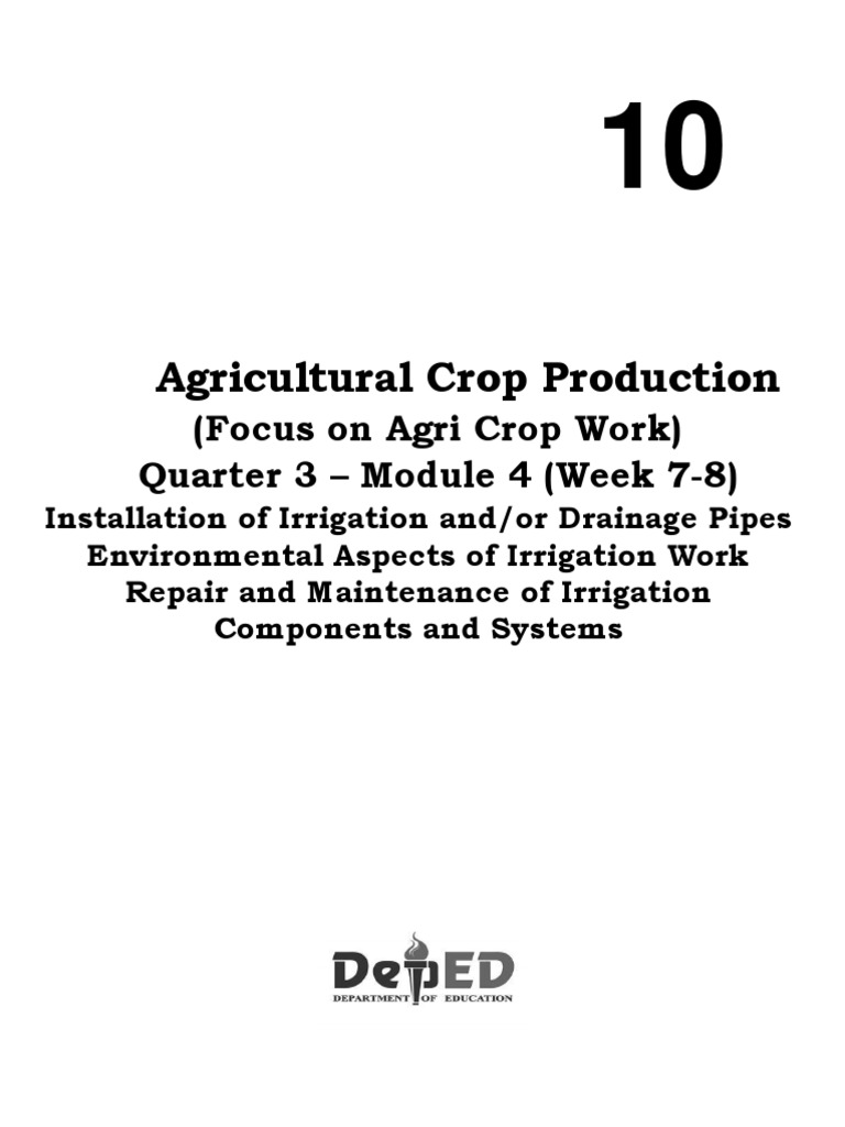 Agricrop 10 - Quarter3 - Module4 - Week7 8.passed NO Ak | Download Free ...