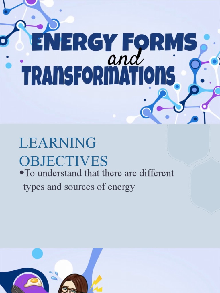 ENERGY FORMS and TRANSFORMATIONS | PDF