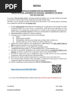 Revised Assignment Submission Link | PDF
