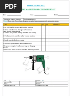Hand Tools Inspection Checklist Template | PDF