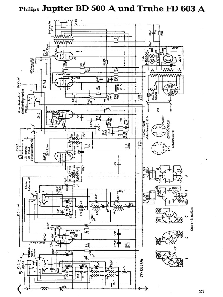 Philips-FD-603-A-Schematic | PDF