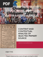 READINGS IN PHILIPPINE HISTORY (Reviewer) | PDF | Historiography | Historian