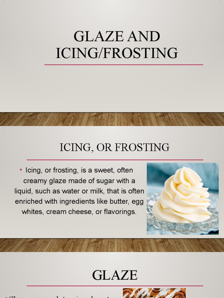 Glaze Icing Frosting | PDF