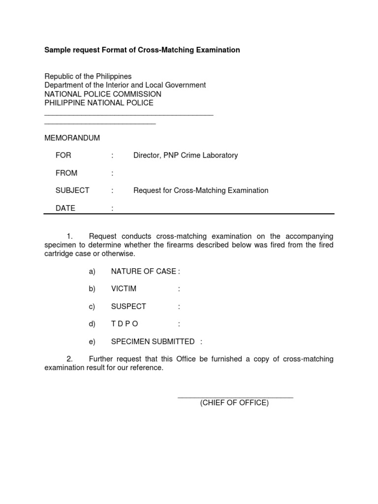 Cross Matching PDF | PDF