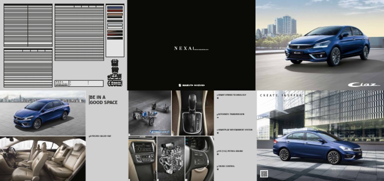 Maruti Ciaz Brochure | PDF | Headlamp | Transport