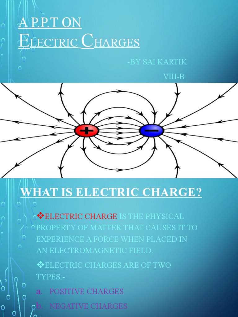 A PPT ON Electric Charges | PDF