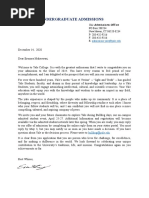 Harvard Acceptance Letter Copy 3 | PDF