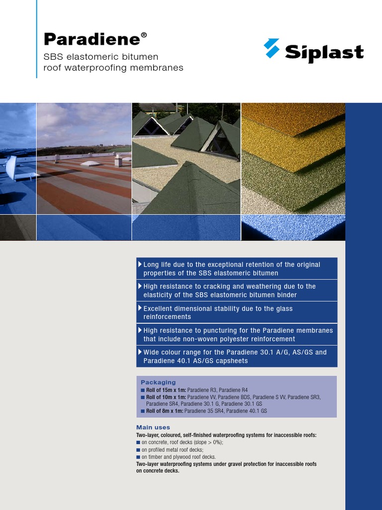 Paradiene - Range | PDF | Roof | Concrete