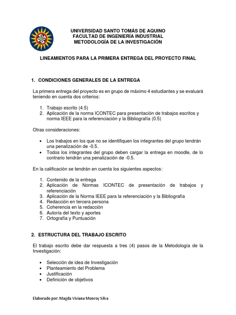 Lineamientos | PDF | Bibliografía