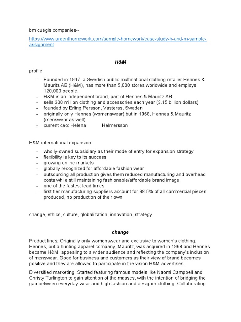 BM Cuegis Companies | PDF