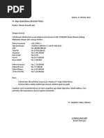 Contoh MEMO Pengambilan Barang | PDF