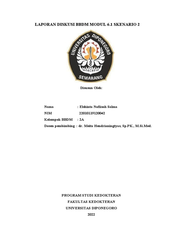 Skenario 2 | PDF | Pengembangan Diri | Kesehatan Holistik